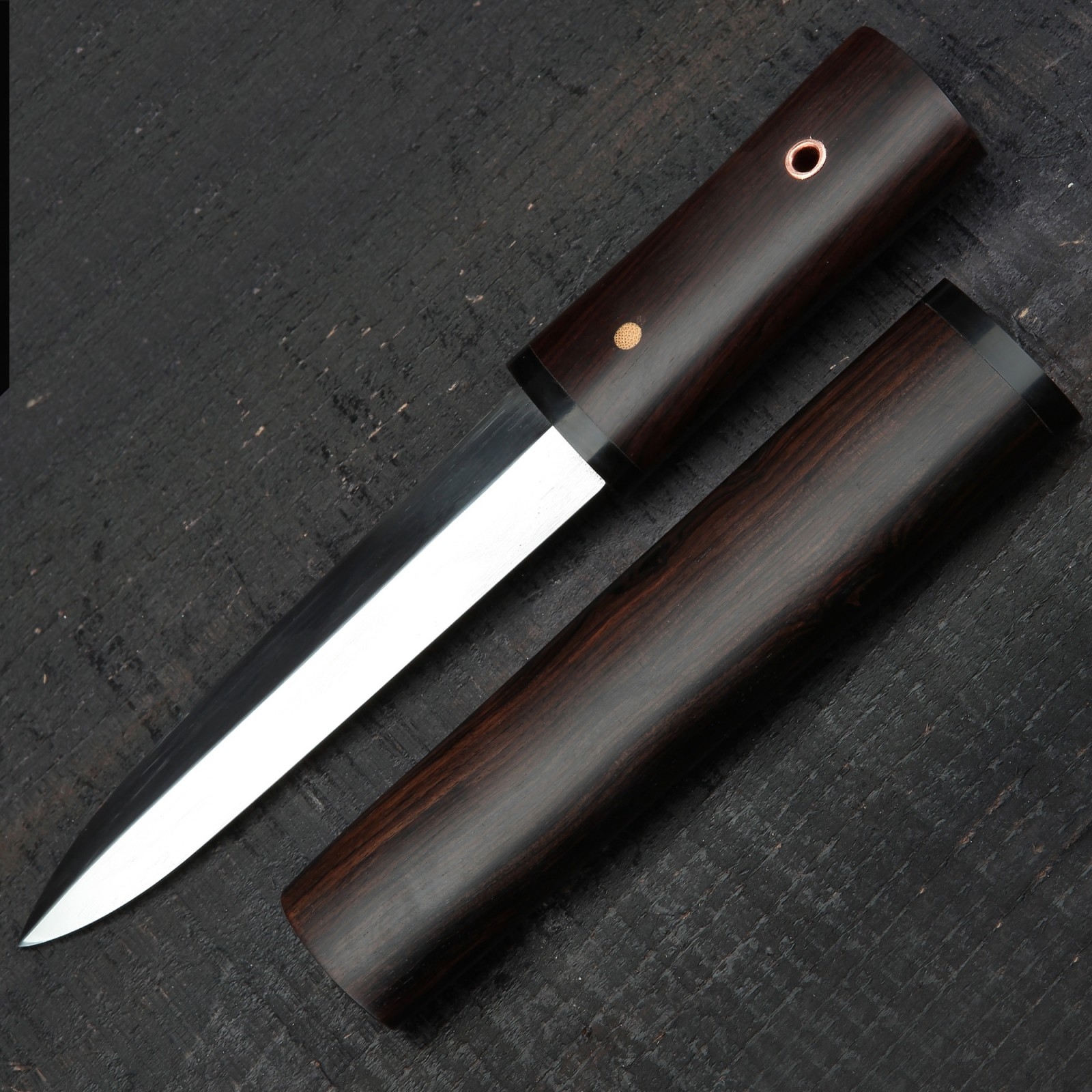Handmade Full Tang Sharpened Sandalwood Japanese Aikuchi Tanto Swords ...