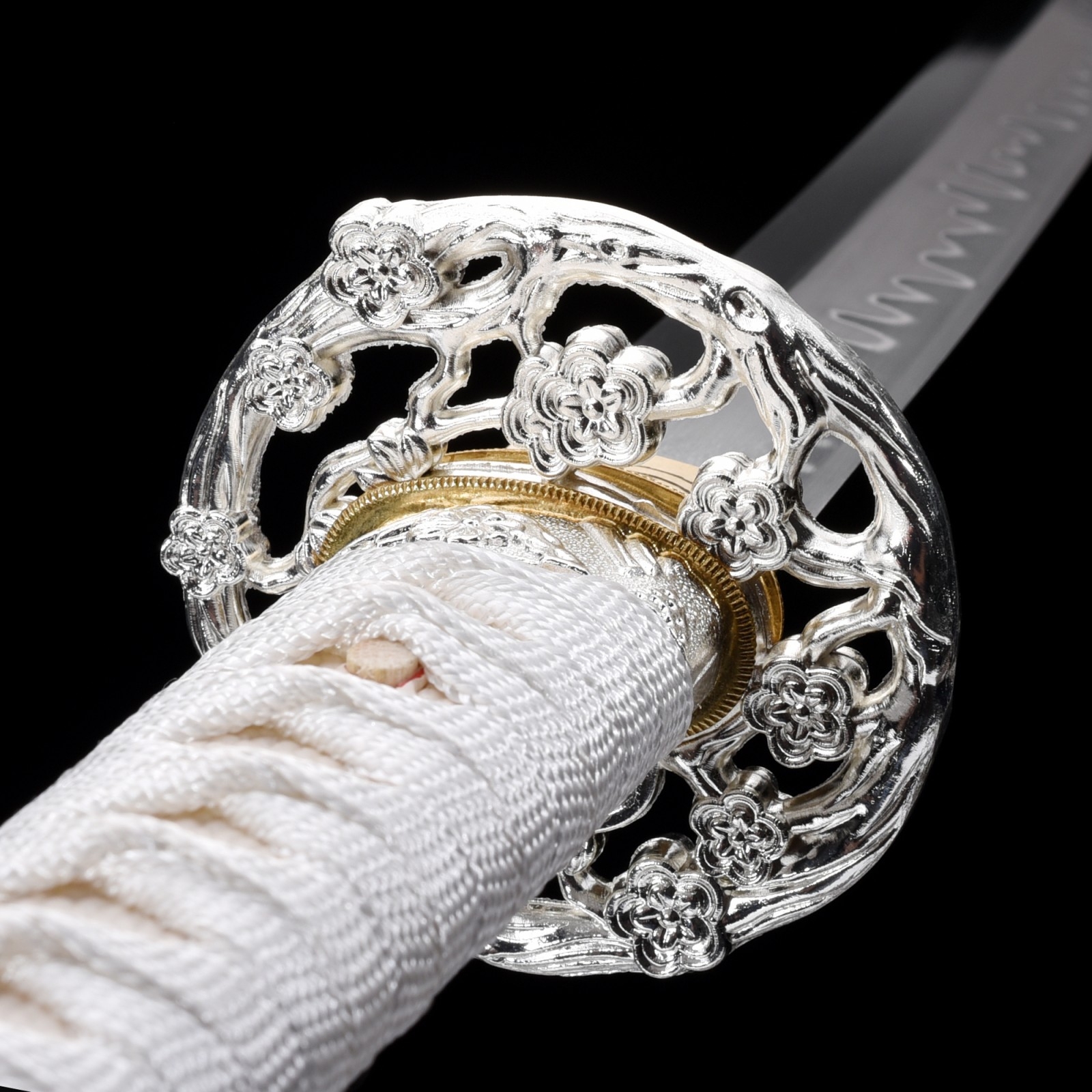 Hand Forged Clay Tempered Blade Real Hamon White Katana Japanese ...