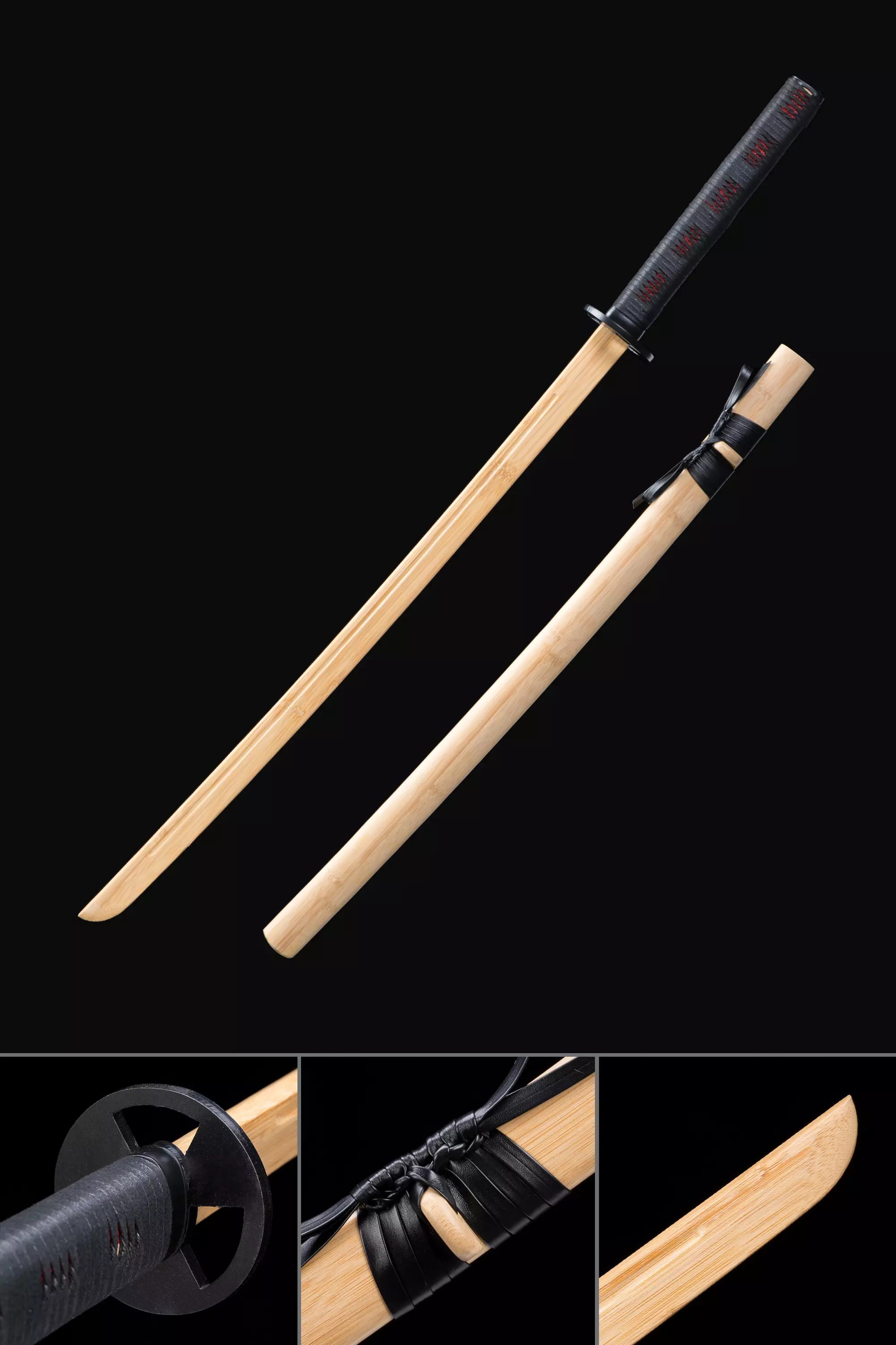 Practice Wooden Katana | Handmade Natural Wooden Blade Bokken Practice ...