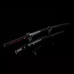 1060 Carbon Steel Katana | 1060 Carbon Steel Katana with Black Blade ...