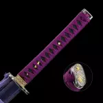 Purple Katana | Handmade Japanese Katana Sword With Purple Scabbard ...