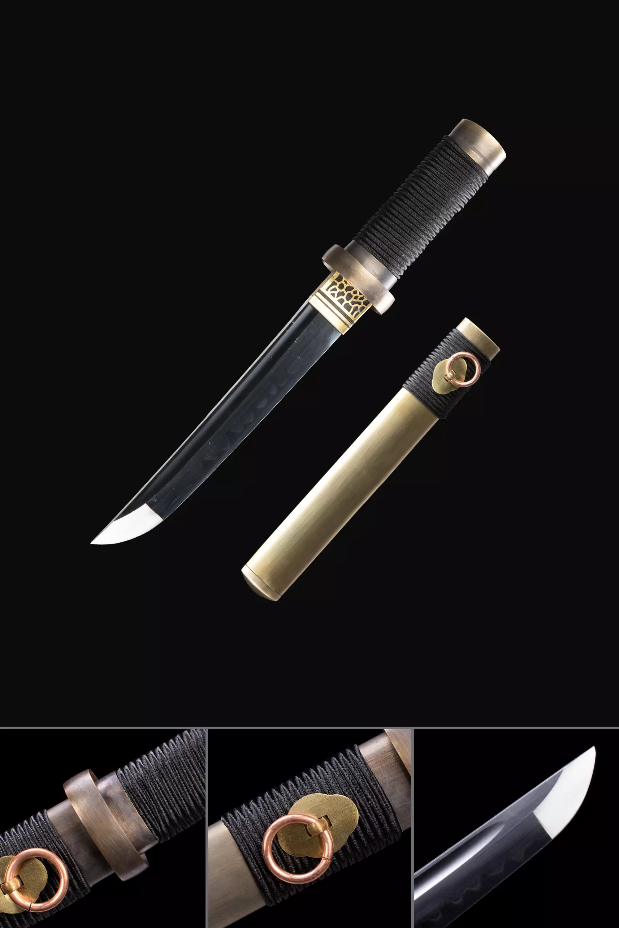 Modern Tanto | Handmade Japanese Tanto Swords With Copper Scabbard ...