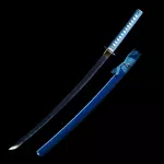 Blue Katana | Handmade Japanese Samurai Sword 1045 Carbon Steel With ...