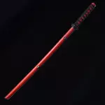 Bokken Sword | Handmade Red Wooden Kendo Stick Bokken Iaido Practice Daito Sparring Training ...