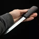 Double Edge Tanto | Folded Steel 1045 Carbon Steel Tanto, Full Tang ...