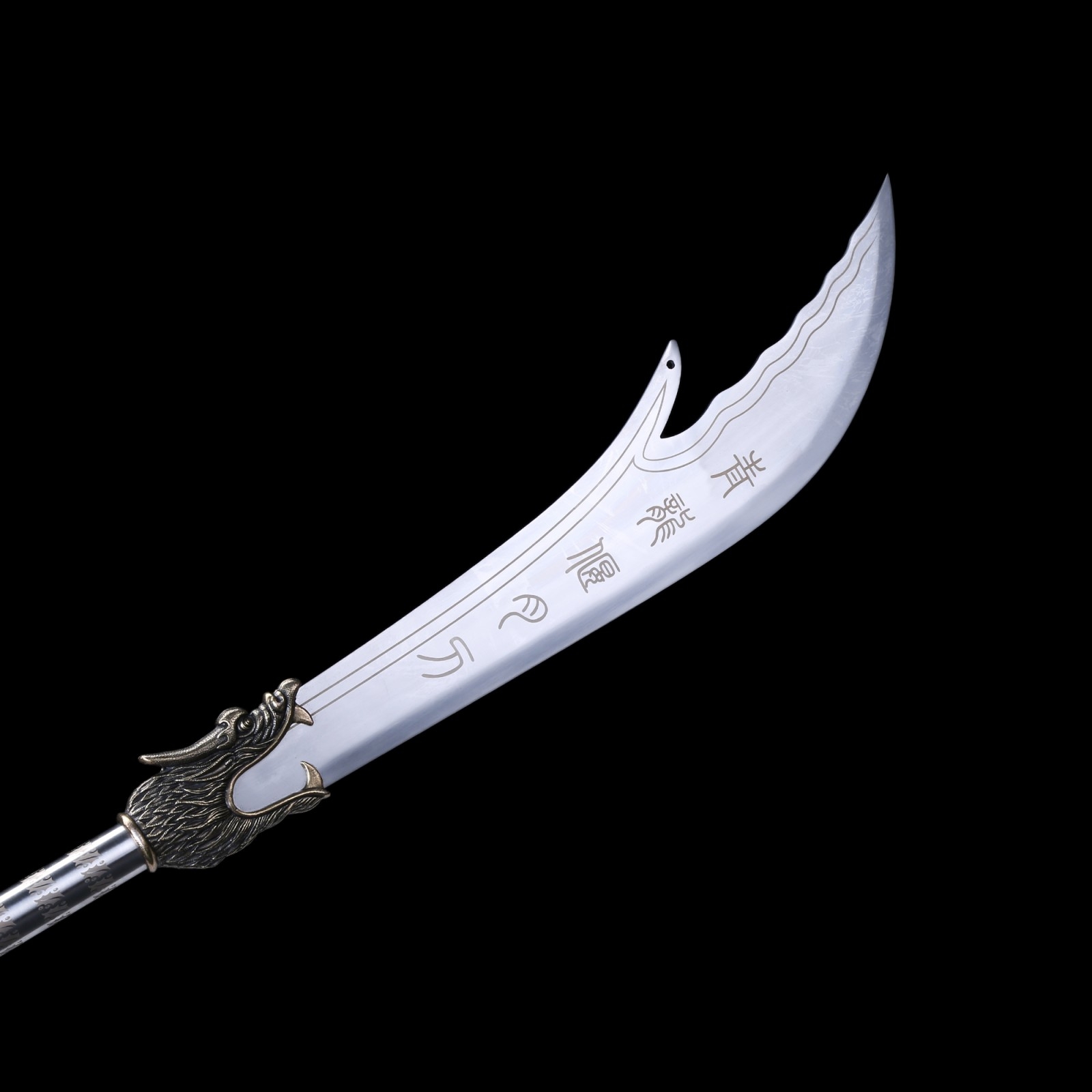 Original Design Handmade Extra Long 79 Inches Kwan Dao Glaive Chinese ...