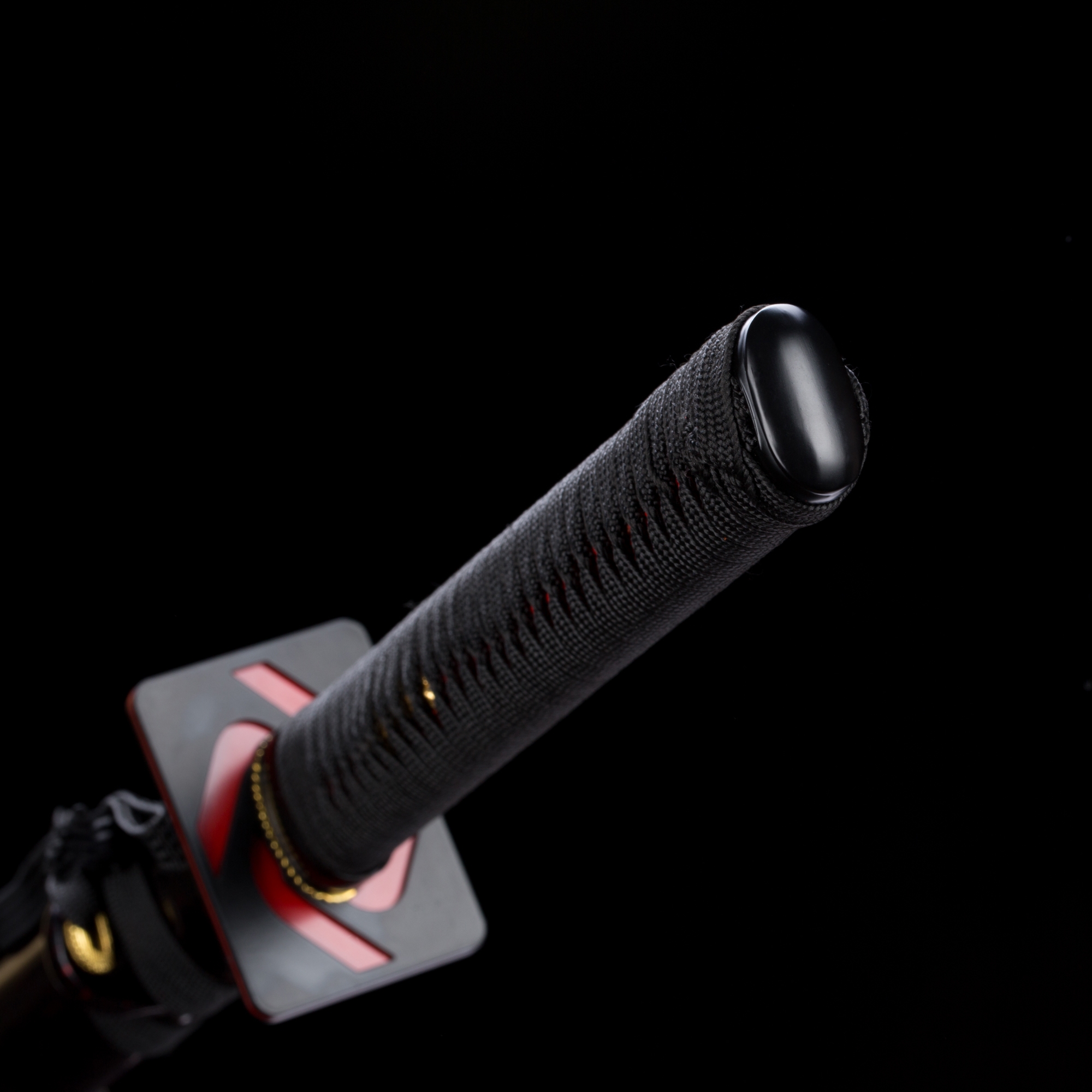 Handmade Straight Blade Chokuto Japanese Ninjato Swords With Black ...