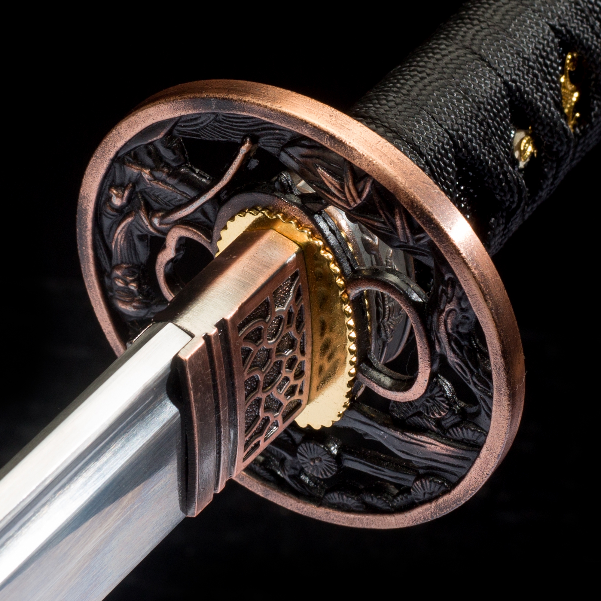 Épée De Samouraï Katana Japonaise En Acier à Haute Teneur En Manganèse ...