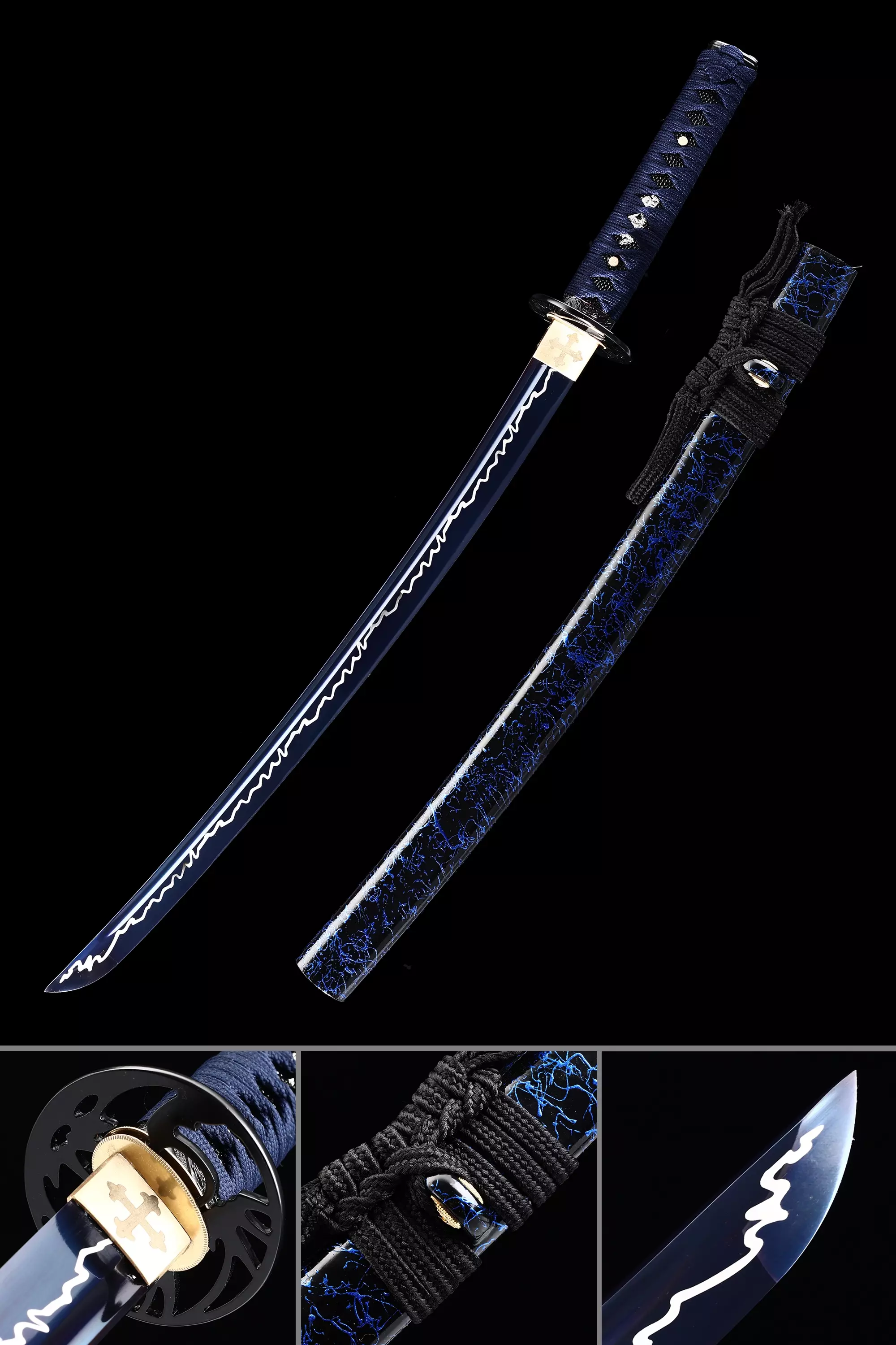 épée Wakizashi | Acier Au Manganèse Japonais Fait à La Main D'épée De ...
