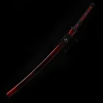 Katana Sword | Handmade Red Japanese Katana Sword With High Manganese ...