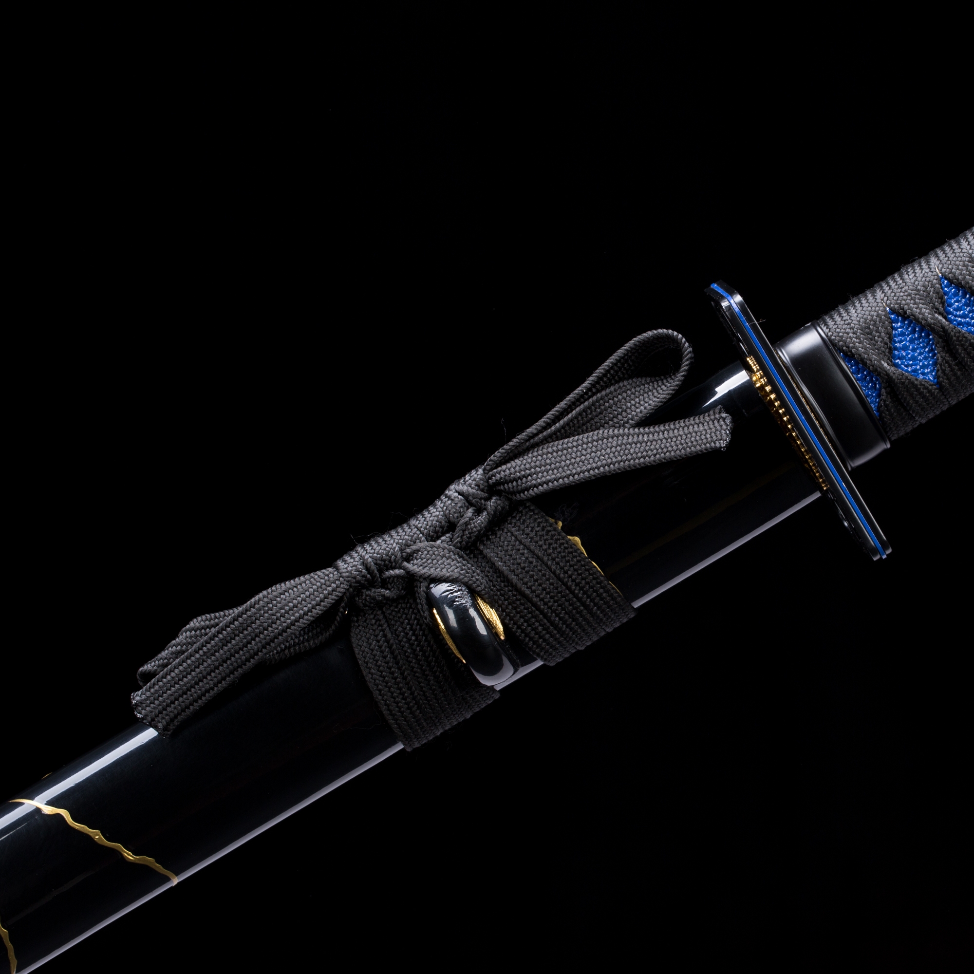 Handmade Spring Steel Straight Blade Chokuto Japanese Ninjato Ninja ...