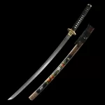 T10 Katana | Handmade Folded Melaleuca Steel Katana With Hand-painted ...