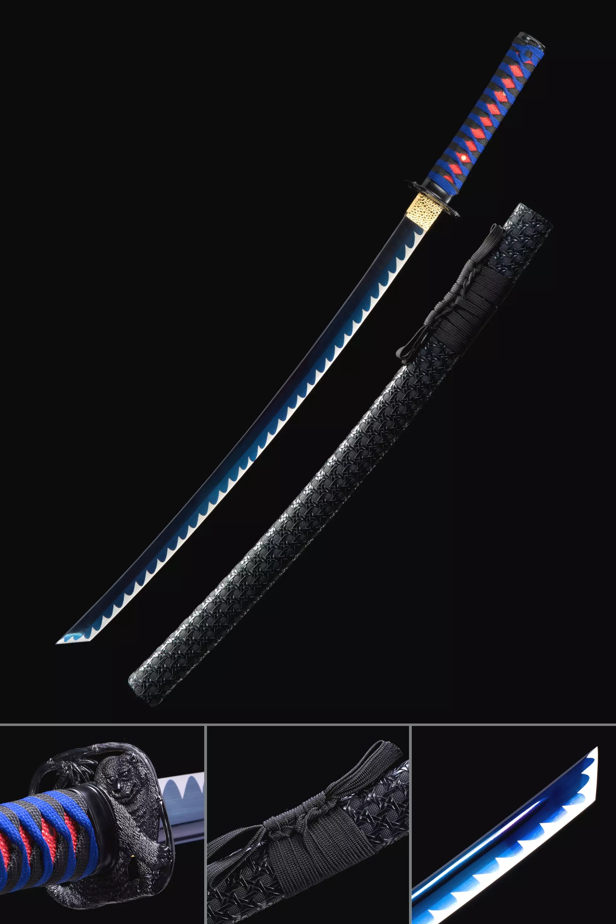 Wakizashi Pleine Saveur | Acier Au Manganèse Japonais Fait à La Main D ...