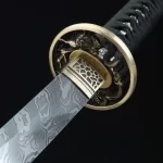 Full Tang Katana | Handcrafted Katana Sword With Folded Melaleuca Steel ...