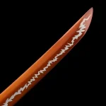 Katana Sword | Handmade Red Japanese Katana Sword With High Manganese ...