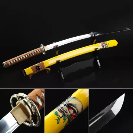 Yellow Katana for Sale - TrueKatana