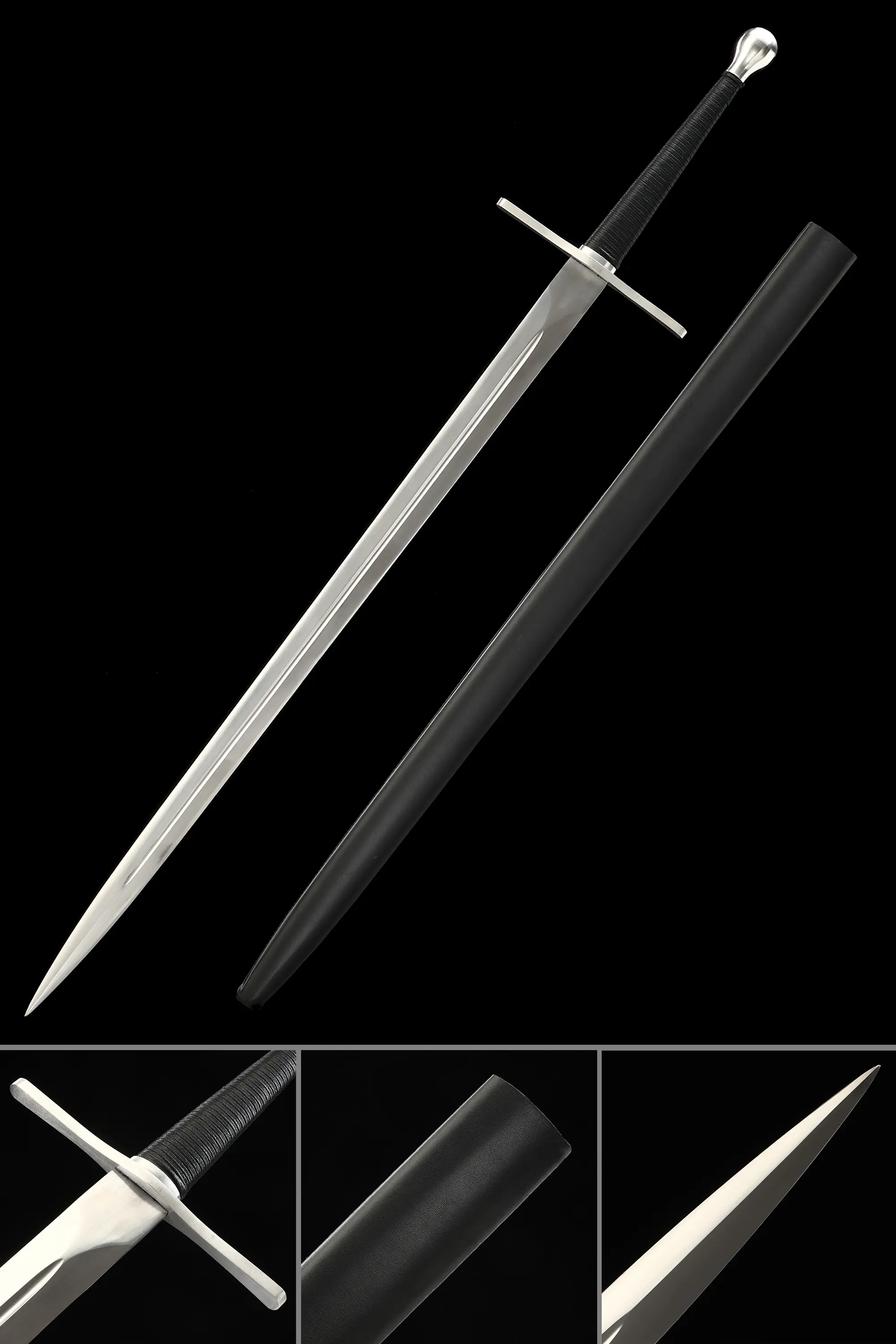 Medieval Longsword | Medieval Longsword Hand Forged Manganese Steel ...