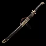 Qing Dao Sword | High-performance Chinese Qing Dynasty Sword With Black ...