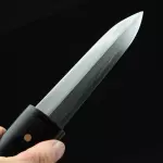Double Edge Tanto | Folded Steel 1045 Carbon Steel Tanto, Full Tang ...