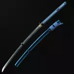 Blue Katana | Handmade Japanese Katana Sword High Manganese Steel With ...