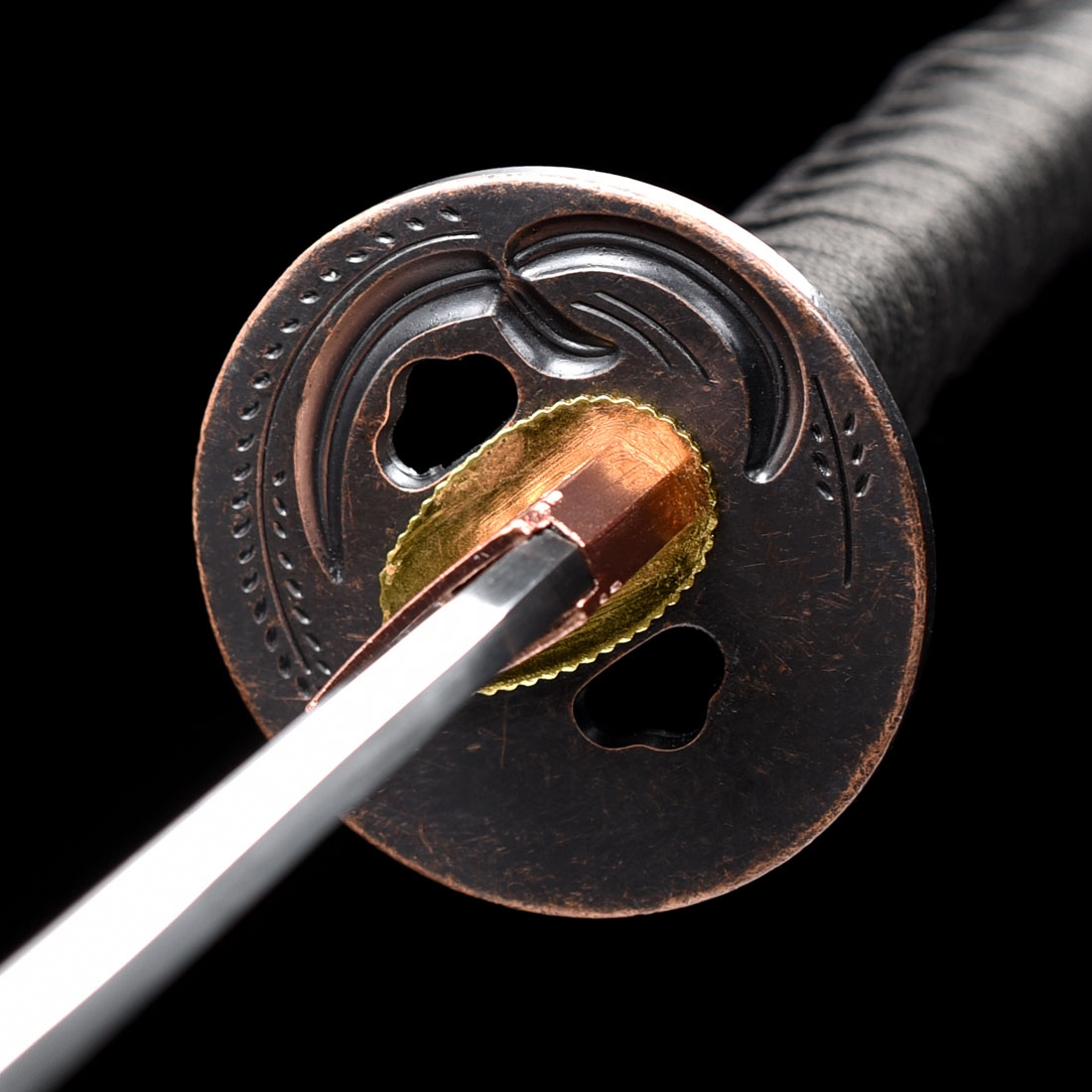 Handmade 608 Damascus Steel Hand Sharpening Katana Samurai Swords With ...