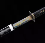 Japanese Straight Sword | Handmade Japanese Straight Sword With Blue ...
