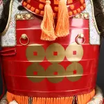 Handmade Red Japanese Samurai Armor For Yukimura Sanada With Kuro ...
