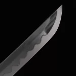 Red Katana | Handmade Folded Melaleuca Steel Katana With Wave Themed ...
