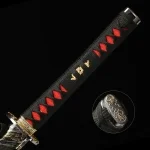 1095 Steel Katana | Butterfly Tsuba 1095 Carbon Steel Katana, Full Tang ...