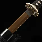 Golden Blade Katana | Handmade Japanese Katana Sword Damascus Steel ...