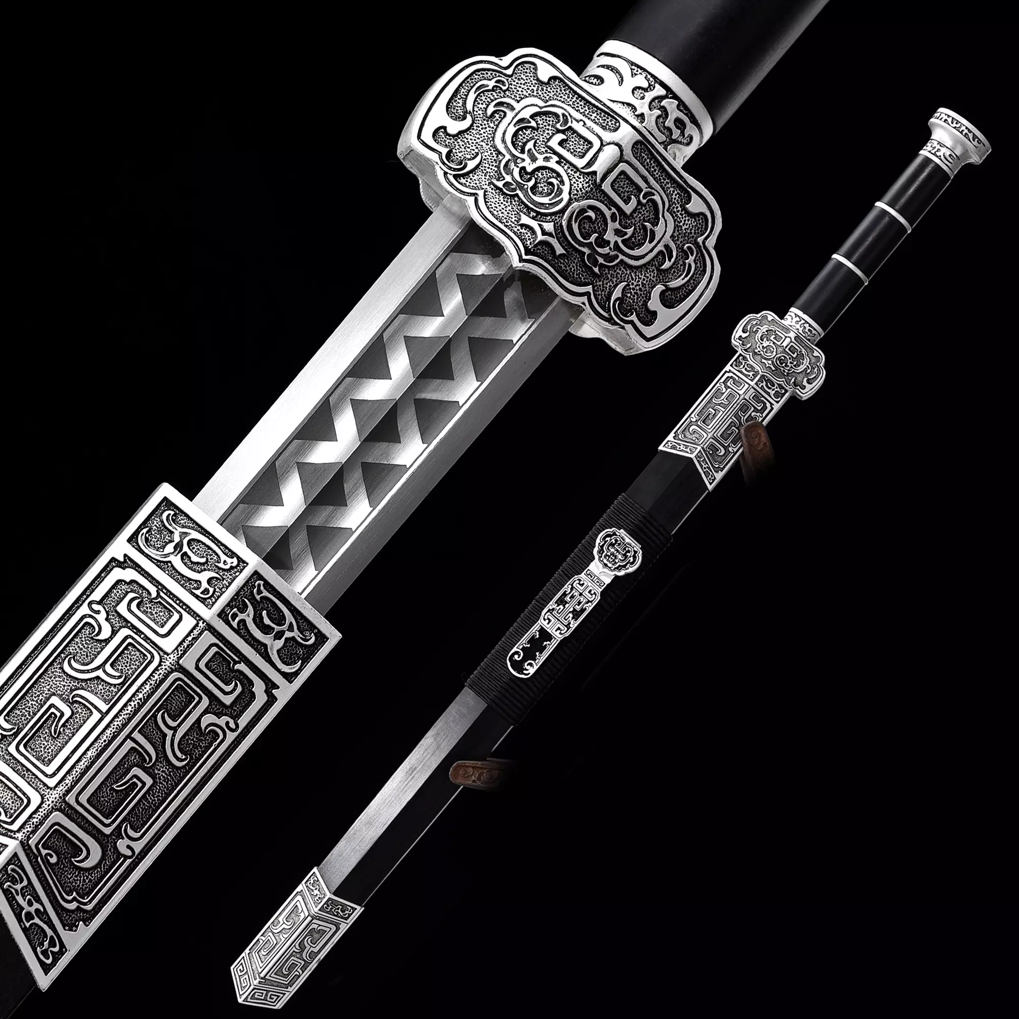 Han Sword | Handmade High Manganese Steel Chinese Han Dynasty Sword ...
