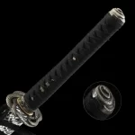 Handmade Japanese Samurai Sword With Python Theme Saya - TrueKatana