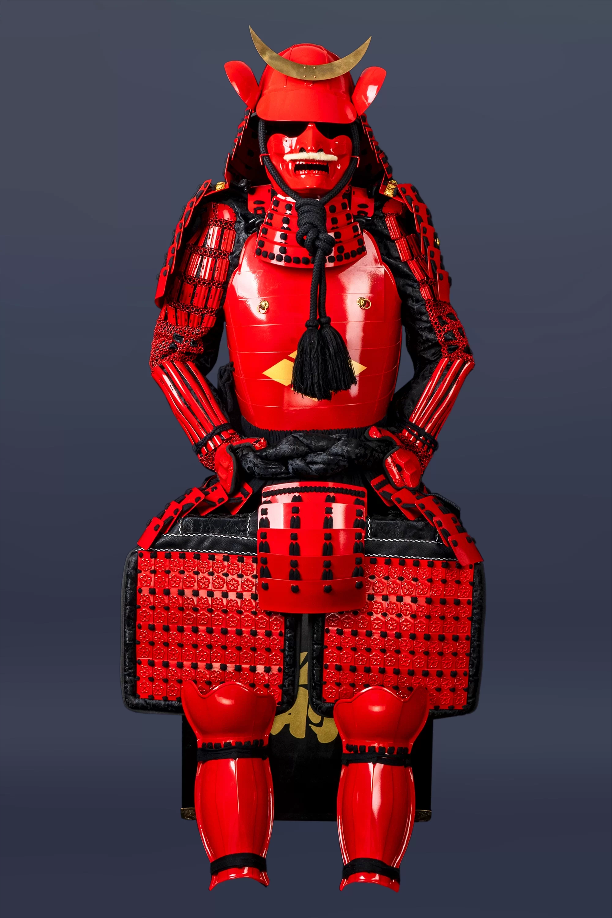 Red Samurai Armor | Handmade Masamune Date Red Japanese Samurai Armor ...