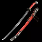 Qing Dao Sword | High-performance Chinese Qing Dynasty Sword With Red ...