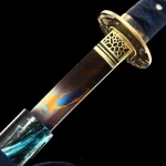 Handmade Katana With Folded Melaleuca Steel blade - TrueKatana