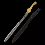 Fantasy Sword | Handmade Fantasy Sword With Dragon Handle And Black ...
