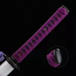 Purple Katana | Handmade Japanese Katana Sword With Purple Blade ...
