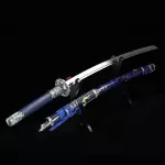 Katana | Handmade Blue Japanese Katana Samurai Sword - TrueKatana