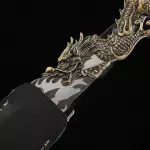 Fantasy Sword | Handmade Fantasy Sword With Dragon Handle And Leather ...