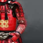 Handmade Red Japanese Samurai Armor For Yukimura Sanada With Deer ...