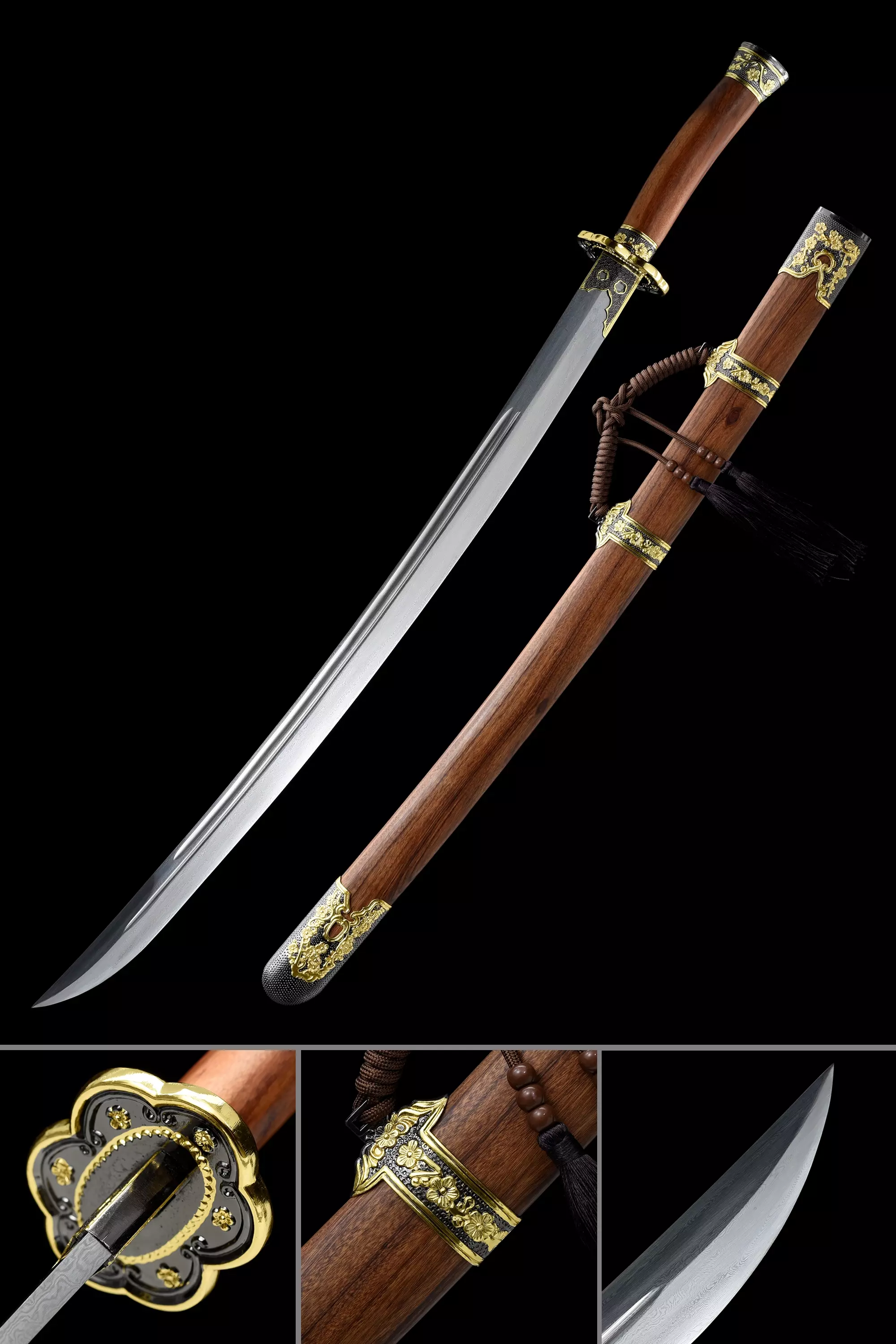 Qing Dao Sword | Handmade Chinese Qing Dynasty Sword With Natural ...