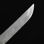 Short Katana | Handmade Japanese Wakizashi Sword With Orange Scabbard - TrueKatana