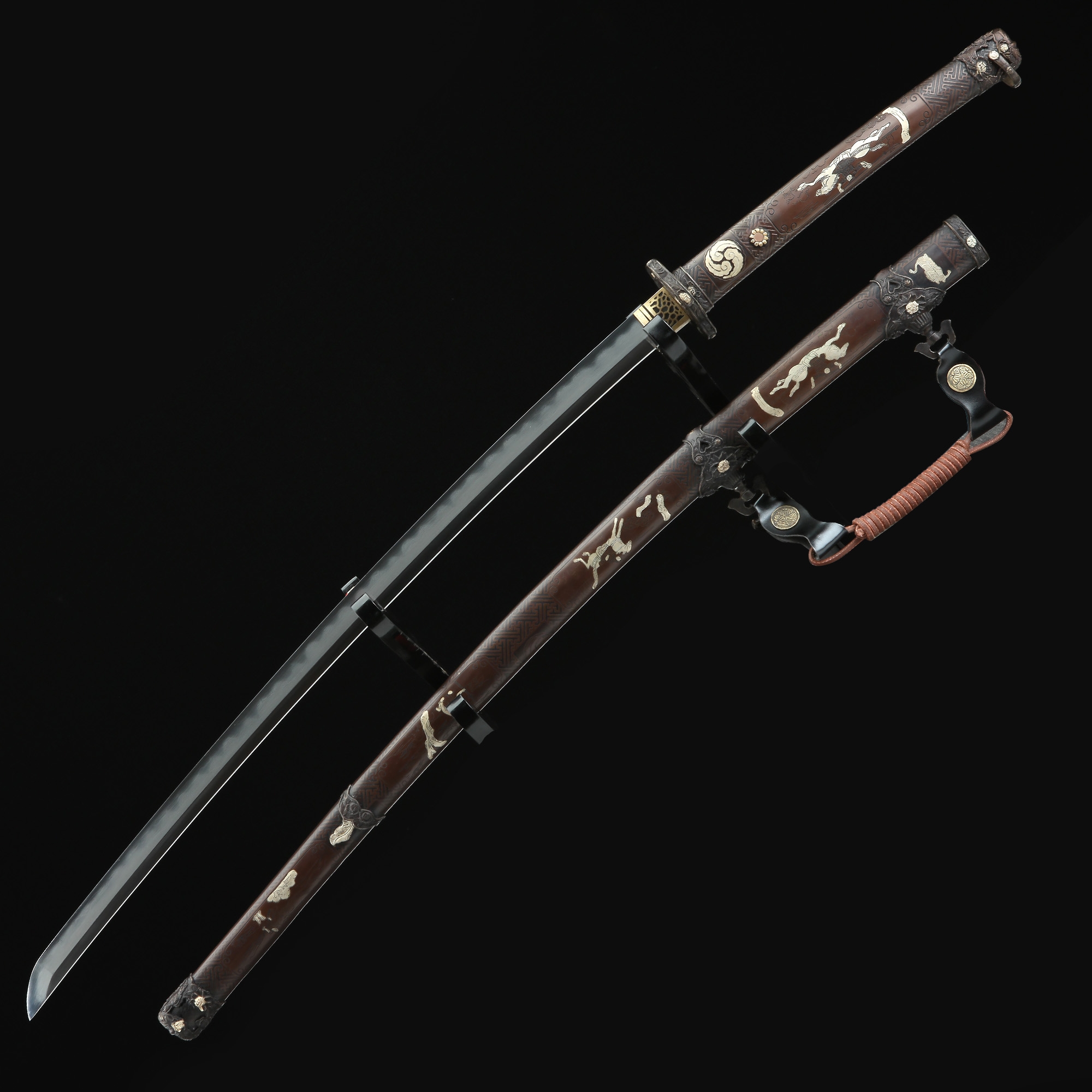 Odachi Sword | Authentic Japanese Tachi Odachi Sword 1000 Layer Folded ...