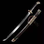Qing Dao Sword | High-performance Chinese Qing Dynasty Sword With Black ...