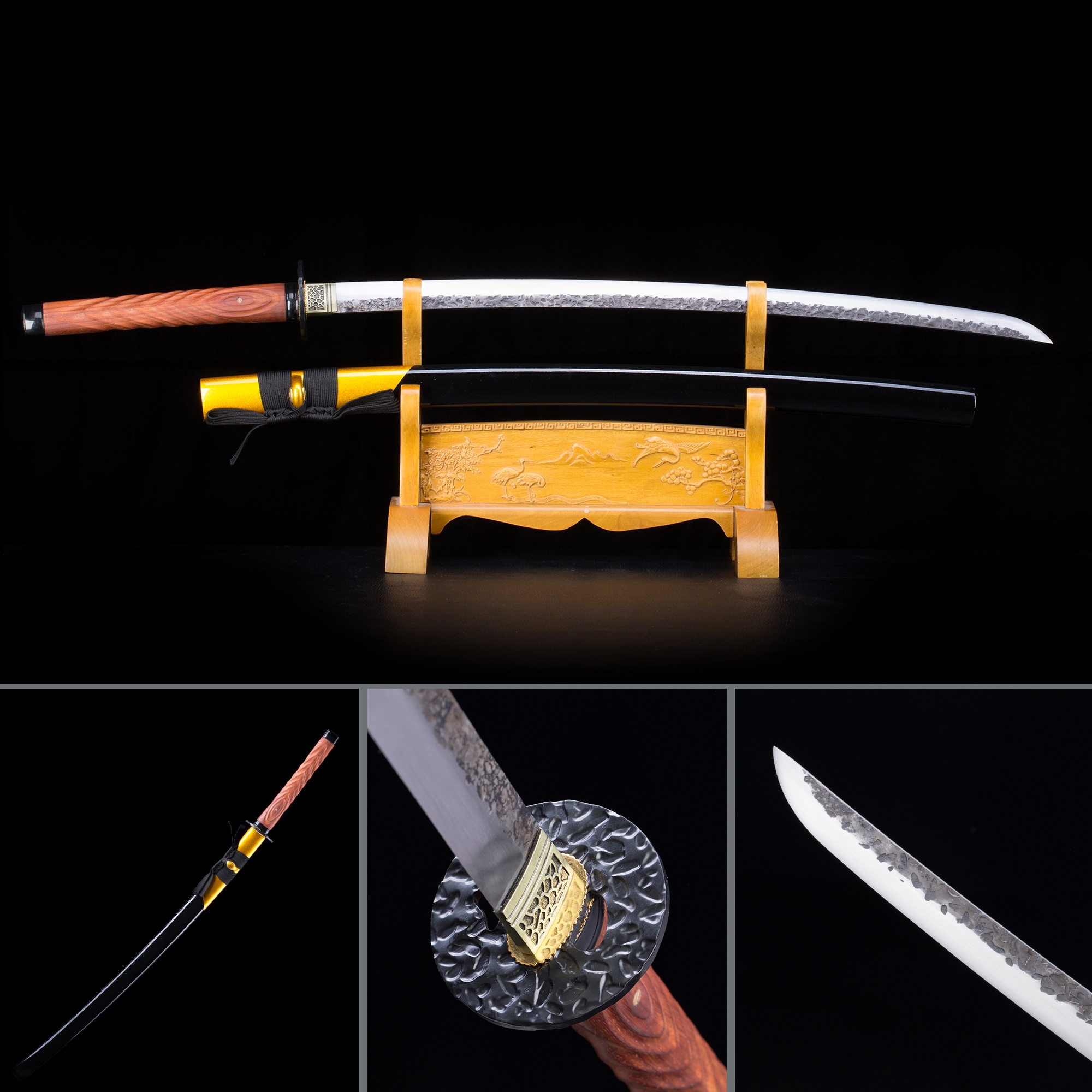 Manganese Steel Katana | Handmade High Manganese Steel Snow Blade Theme ...