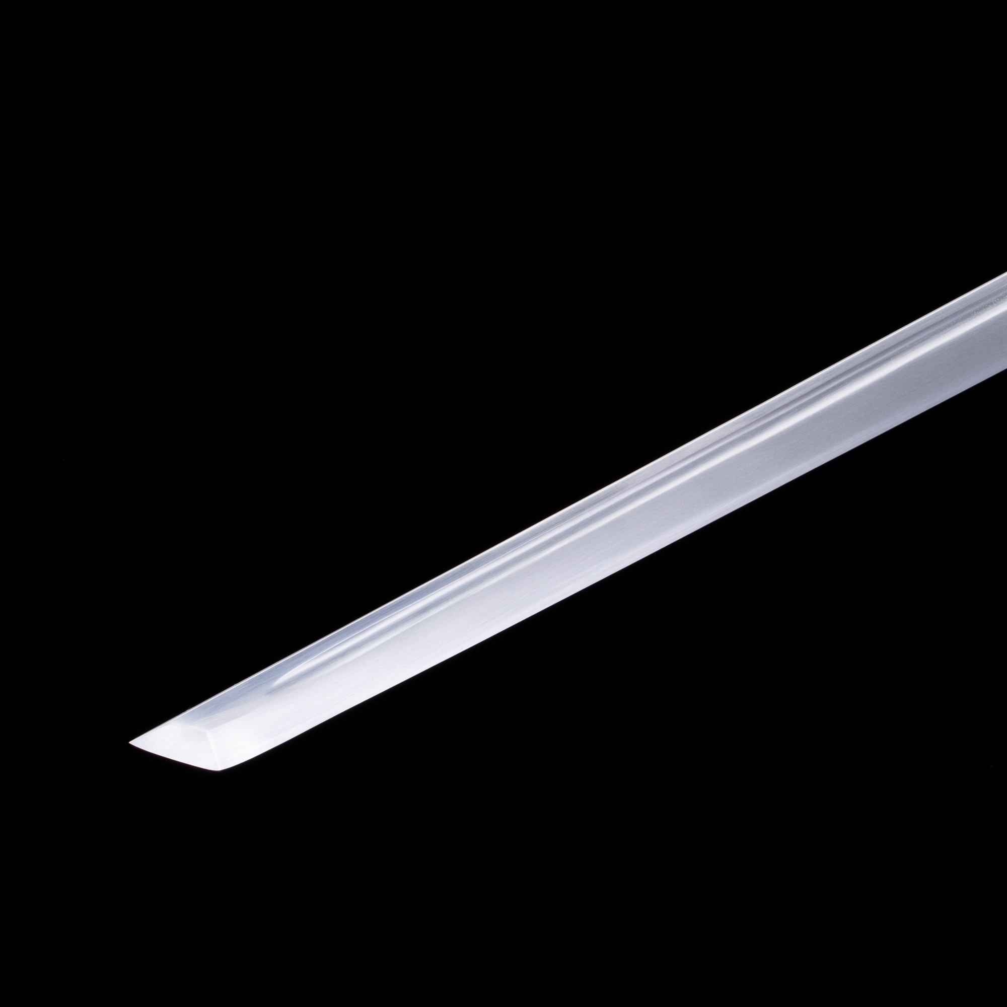 Handmade Straight Blade Chokuto Japanese Ninjato Swords With Black ...