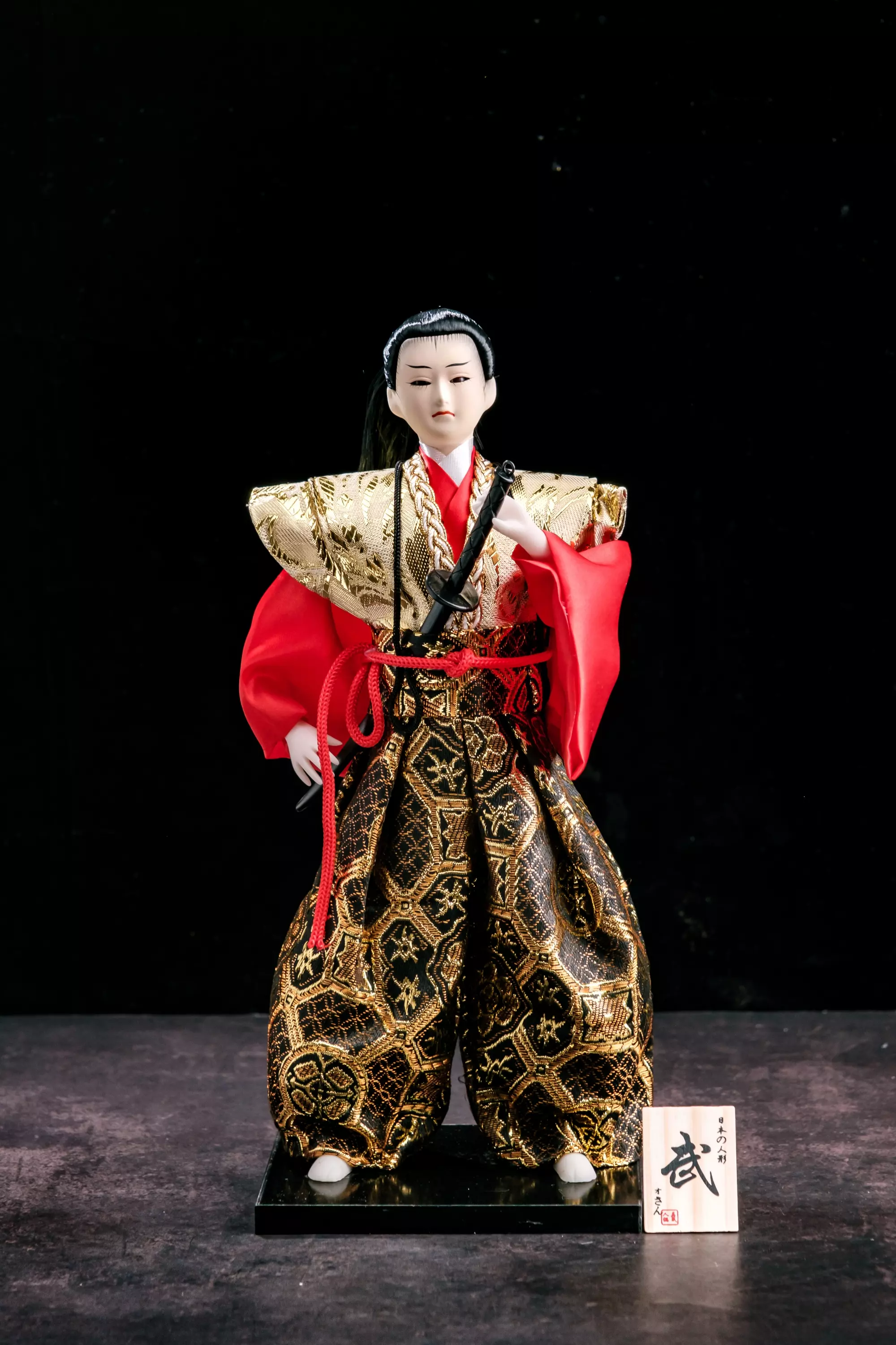 Antique Japanese Doll | Traditional Japanese Samurai Doll-art Dolls For ...