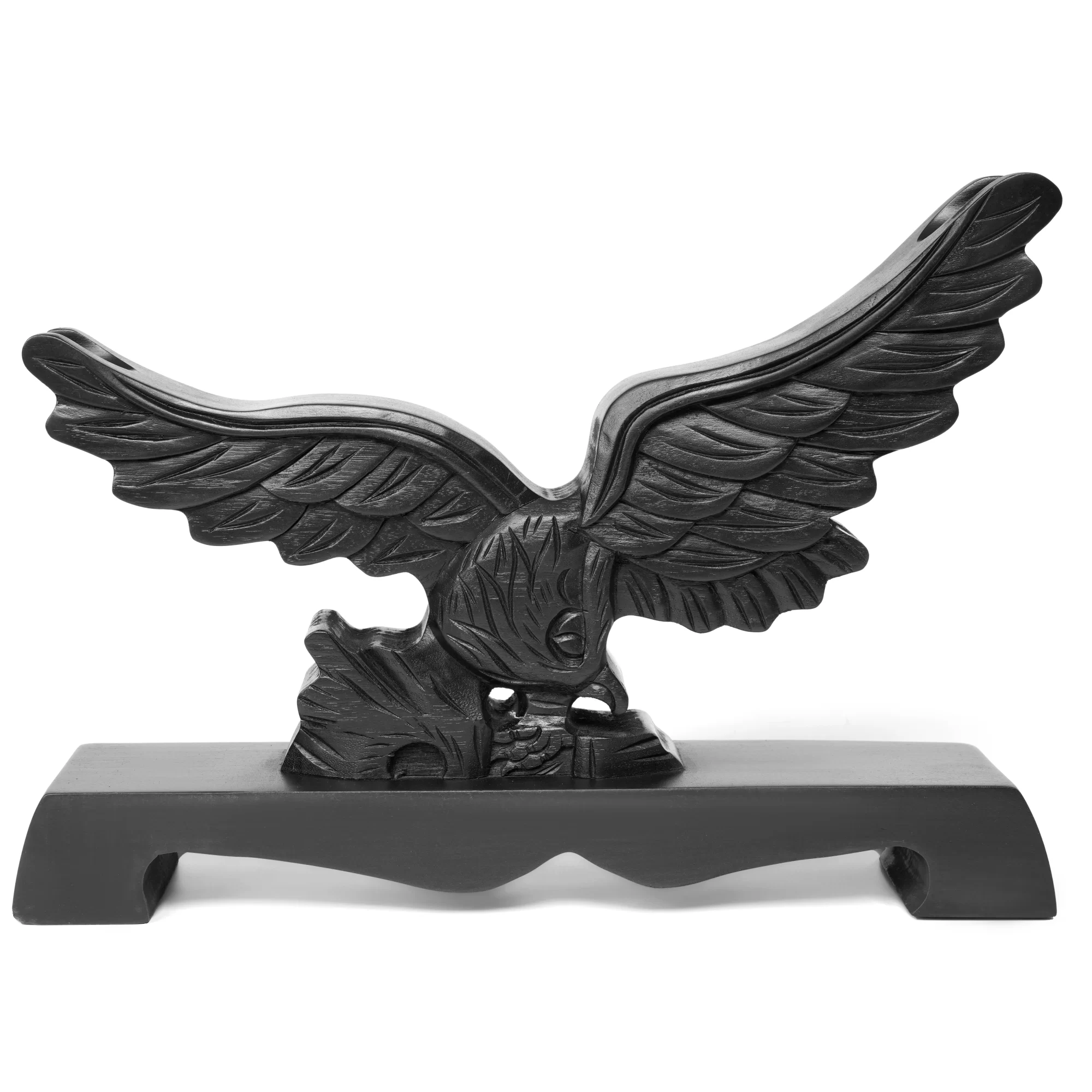 Katana Sword Stand | Handmade Black Hawk Wooden Single Tier Katana ...