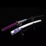 Purple Katana | Handmade Japanese Katana Sword With Purple Blade ...