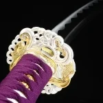 White Katana | Handmade Japanese Samurai Sword 1060 Carbon Steel With ...